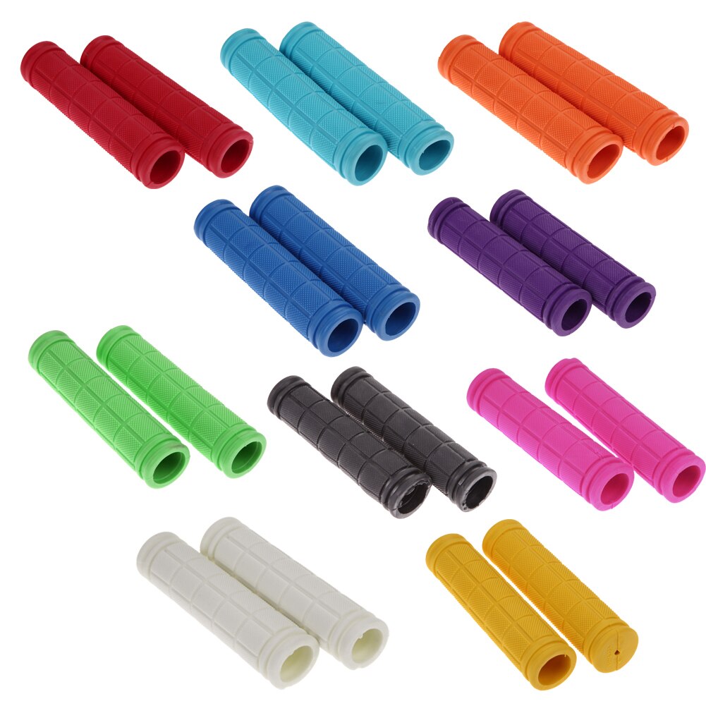2pcs Rubber Bike Handlebar Grips Cover MTB Mountai... – Grandado