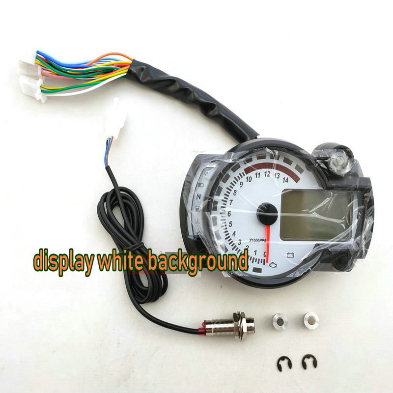 Speedometer Lcd Display GEARS 1-6 Tachometer Odome... – Grandado