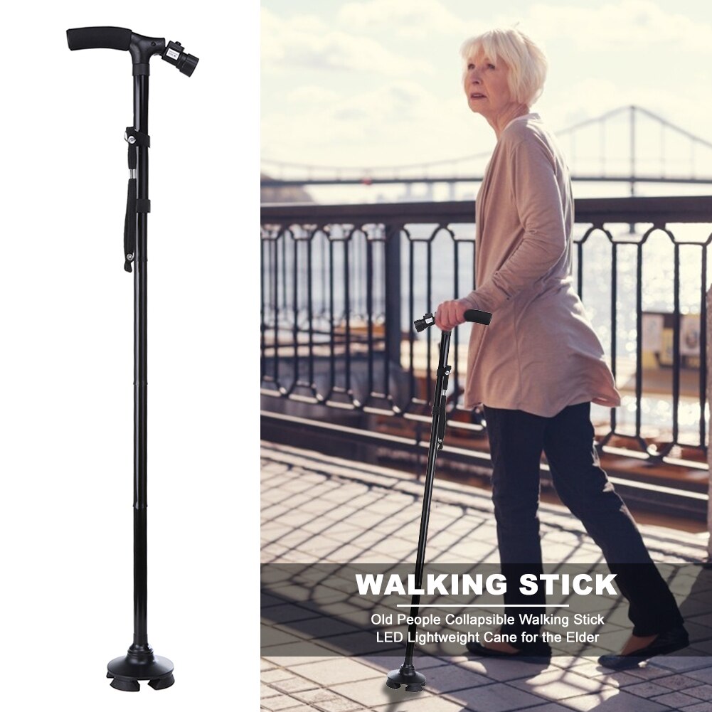 Foldable Walking Sticks Old People Collapsible Wal... – Grandado