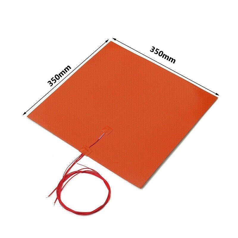 350 *350 * 1.5mm 220V 1400W Silicone Heating Pad F... – Grandado