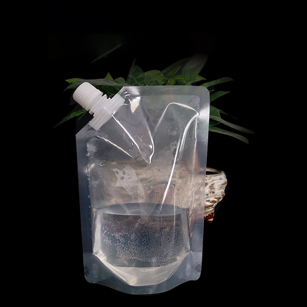 4Pcs Reusable 500g/1kg/2kg Transparent Spout Bag L... – Vicedeal