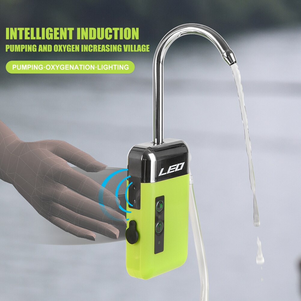 Leo Usb Intelligente Sensor Water Zuurstof Pomp Dr... – Grandado