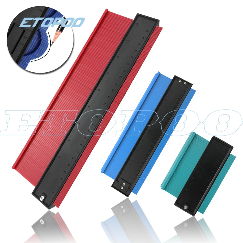 120mm 150mm 250mm Plastic Profile Contour Gauge De... – Grandado