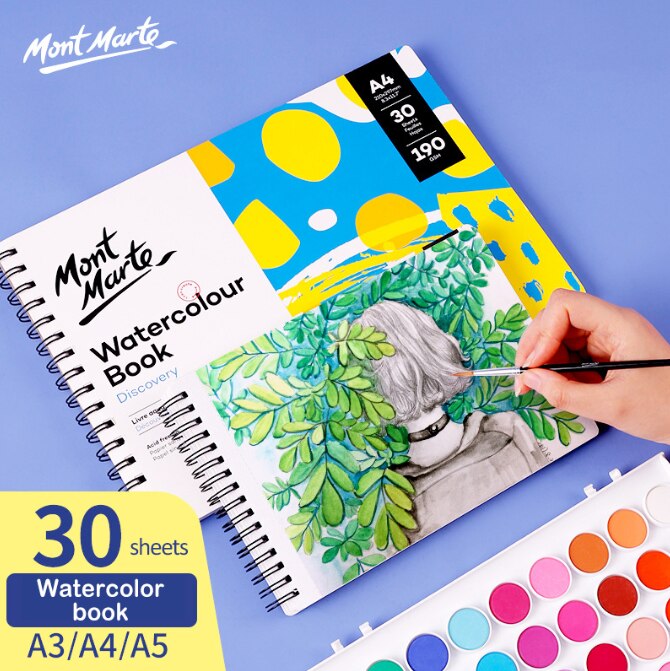 A3 A4 45 Watercolor Paper 160g 30 Sheets Transfer ... – Vicedeal