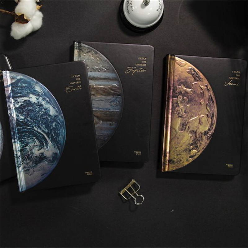 "Planet Dream" Hard Cover Lined Papers Notebook Jo... – Grandado