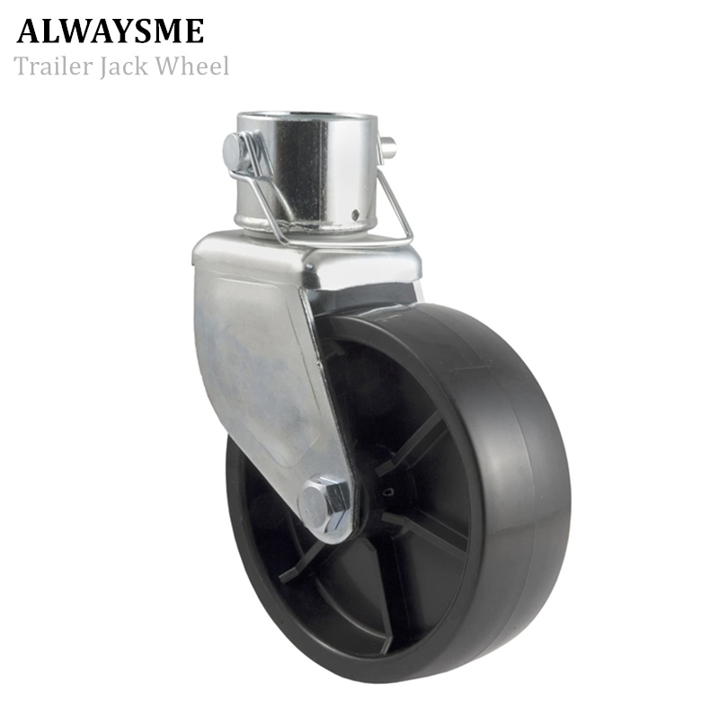 ALWAYSME Universal 6" Trailer Jack Poly Wheel Cast... – Vicedeal