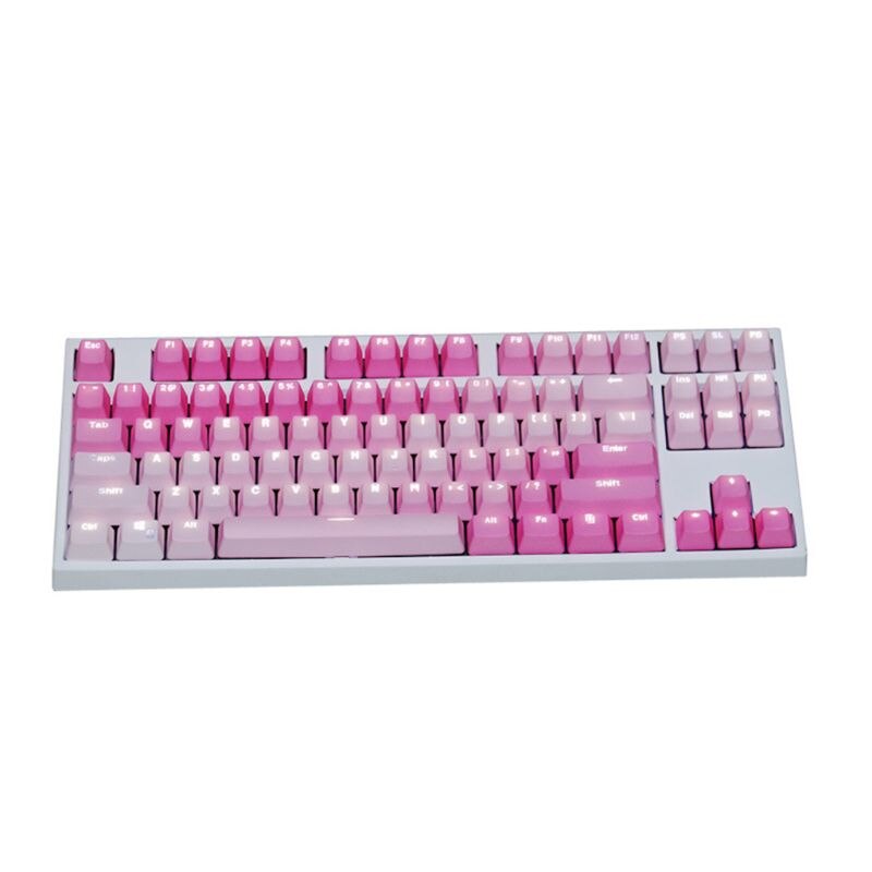 1 Set Replaceable PBT Keycaps 87 104 108 Transpare... – Vicedeal