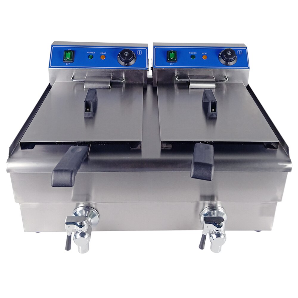 Stainless Steel Electric Deep Fryer Multifunctiona... – Grandado