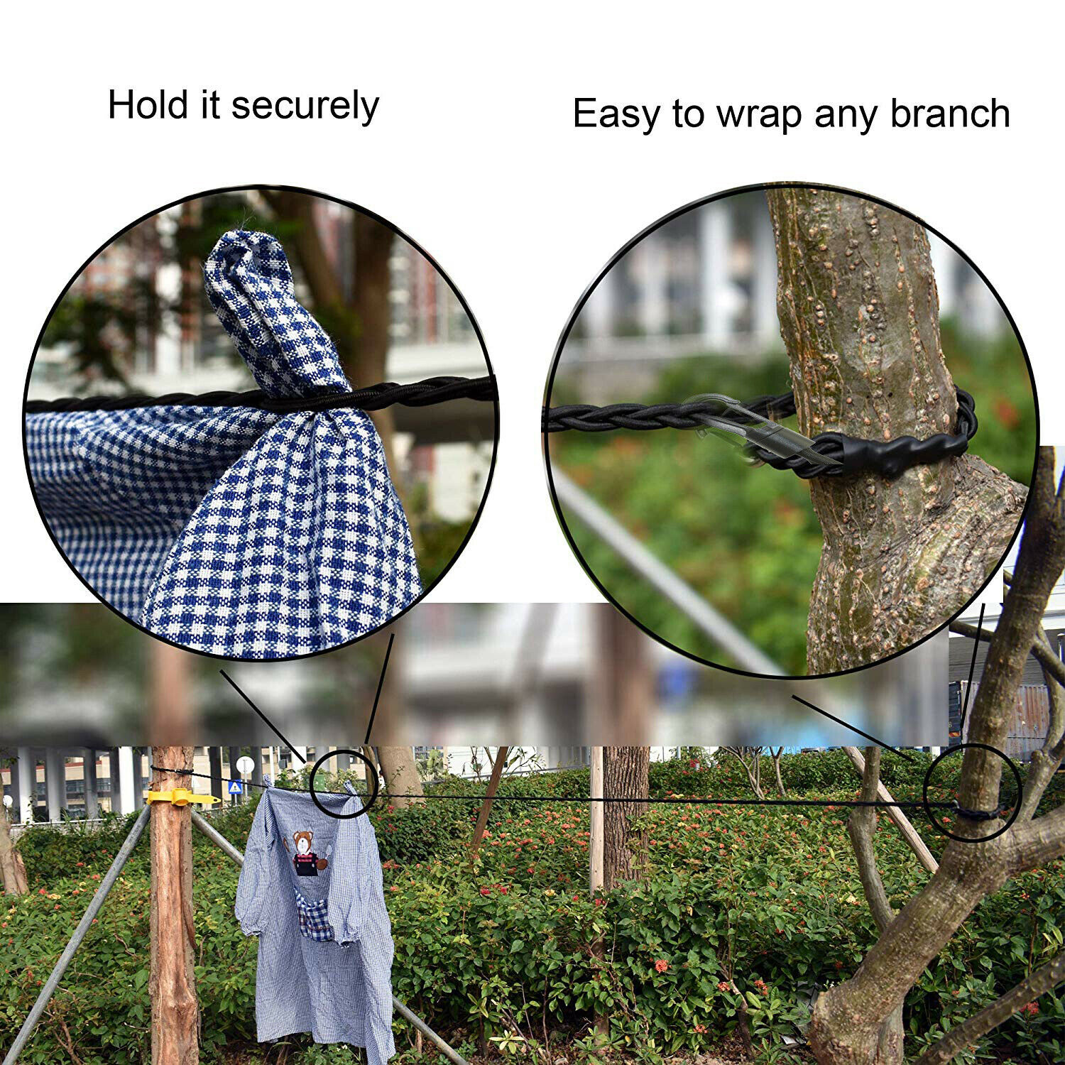 Clothes Line - for / Travel / Camping / Indoor / o... – Grandado
