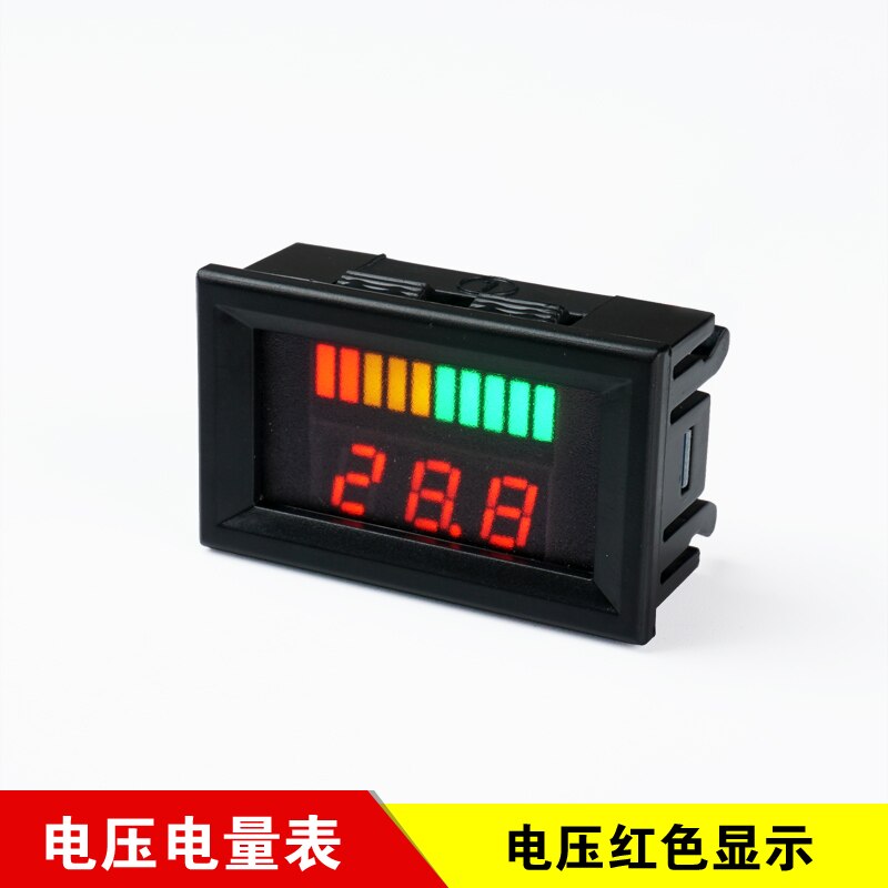 Double display electric vehicle voltmeter battery ... – Grandado
