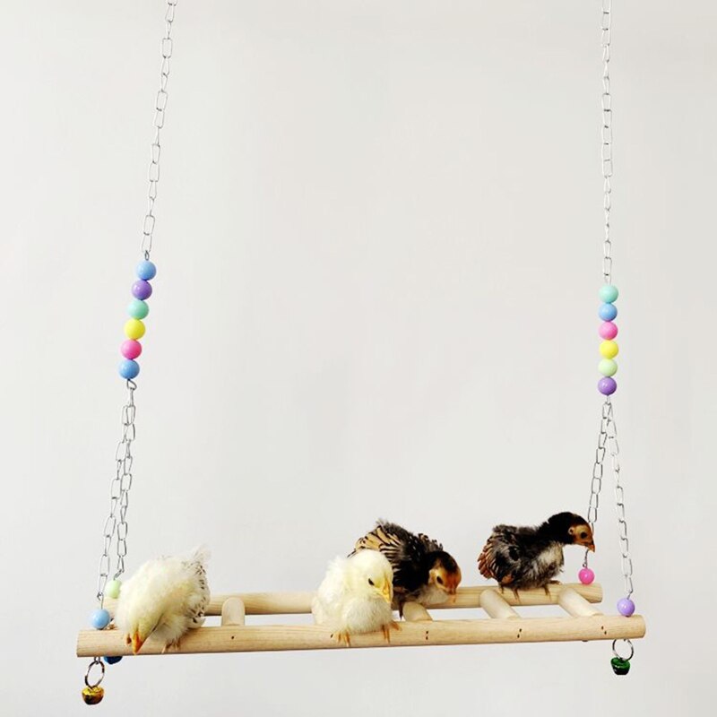 Chicken Ladder Swing Perch Handmade Coop Chicks Ro... – Grandado