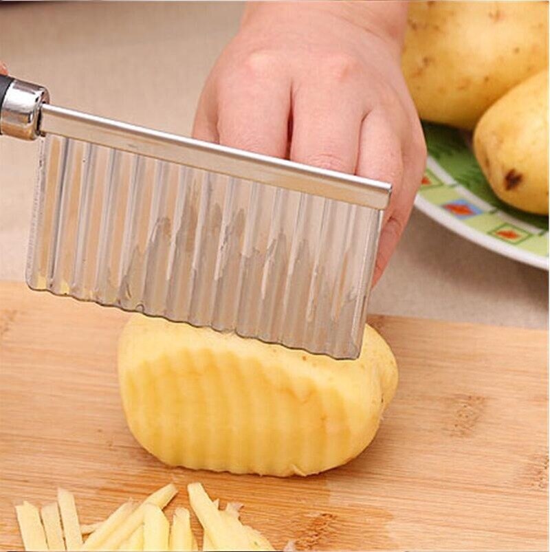 Stainless Steel Kitchen Accessories Wave Knife Cho... – Grandado