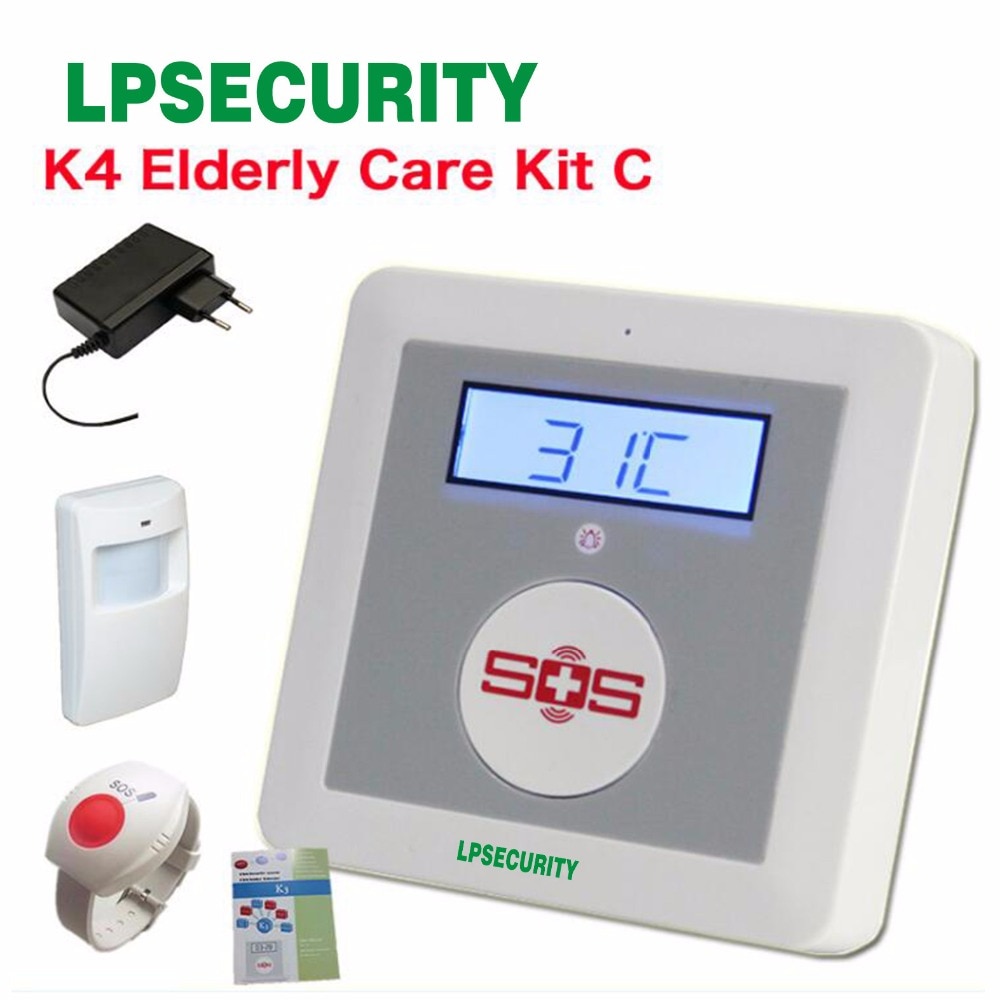 SMS GSM Senior Elderly Guarder System Emergency Ca... – Grandado