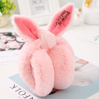 Orejeras de felpa para mujer, orejeras de piel cál... – Grandado