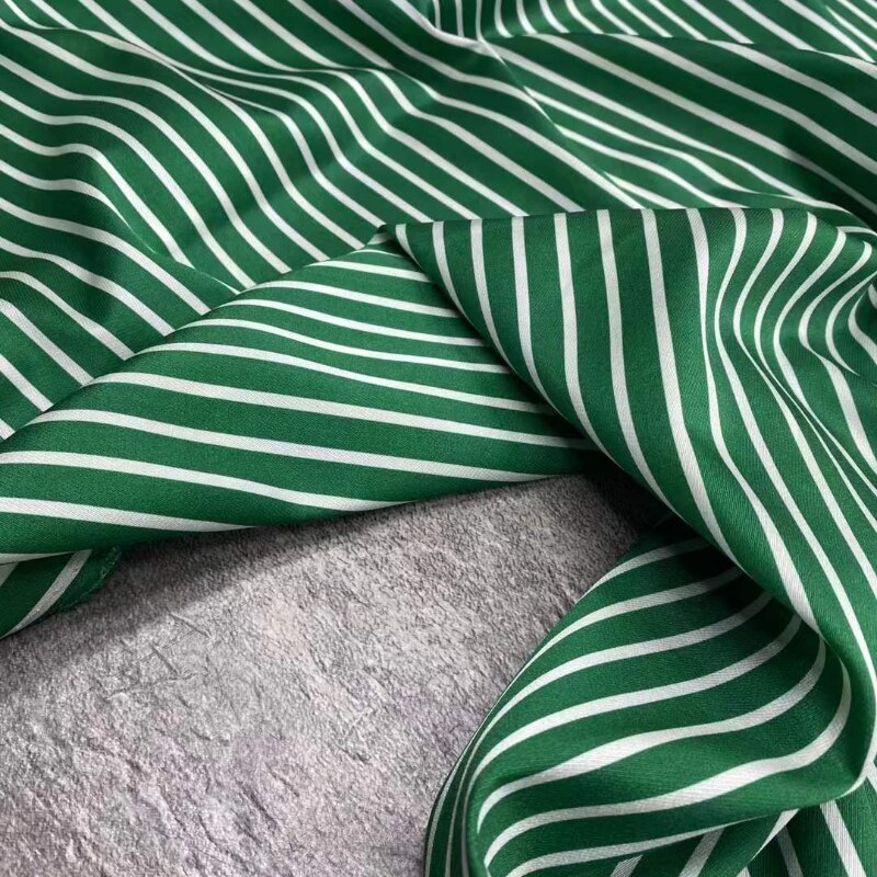 Custom Printed Silk Stretch Twill Fabric Multicolo... – Vicedeal