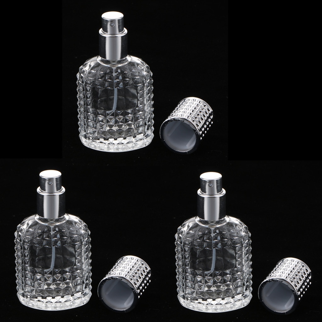 3x Ananas Draagbare Mini Glazen Parfum Fles Spraya... – Vicedeal