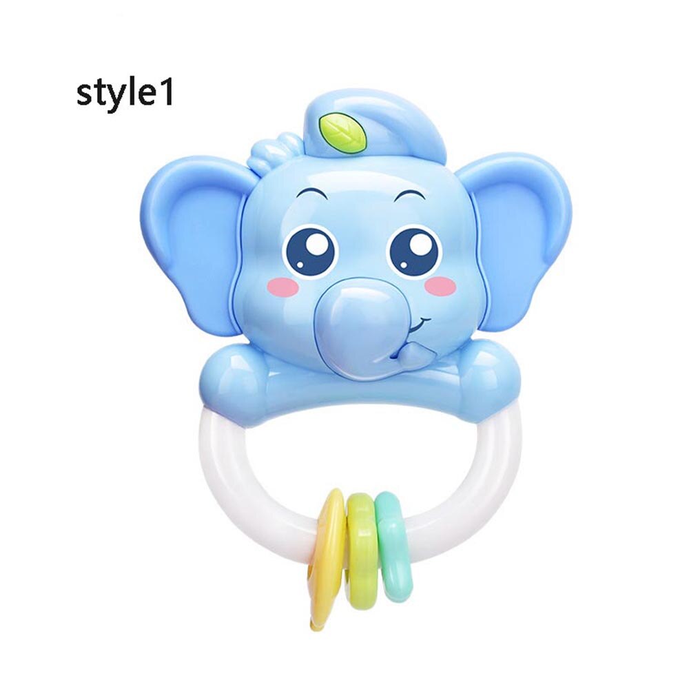 1 Pcs Baby Rammelaars Zachte Rubber Halter Bal Rin... – Grandado