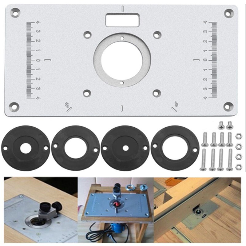 Multifunktionale Aluminium Router Tisch Insert Pla... – Vicedeal