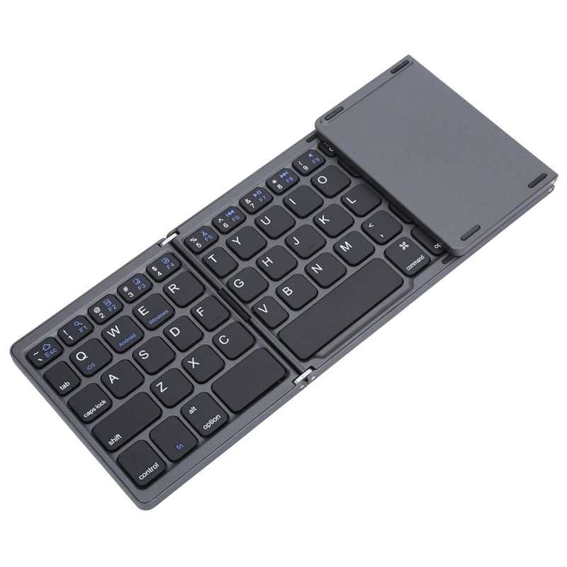 Foldable Keyboard Portable Ultra Slim Folding BT W... – Vicedeal