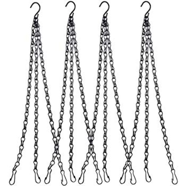 4Pcs/set Double-head Hanging Basket Chains Flower ... – Vicedeal