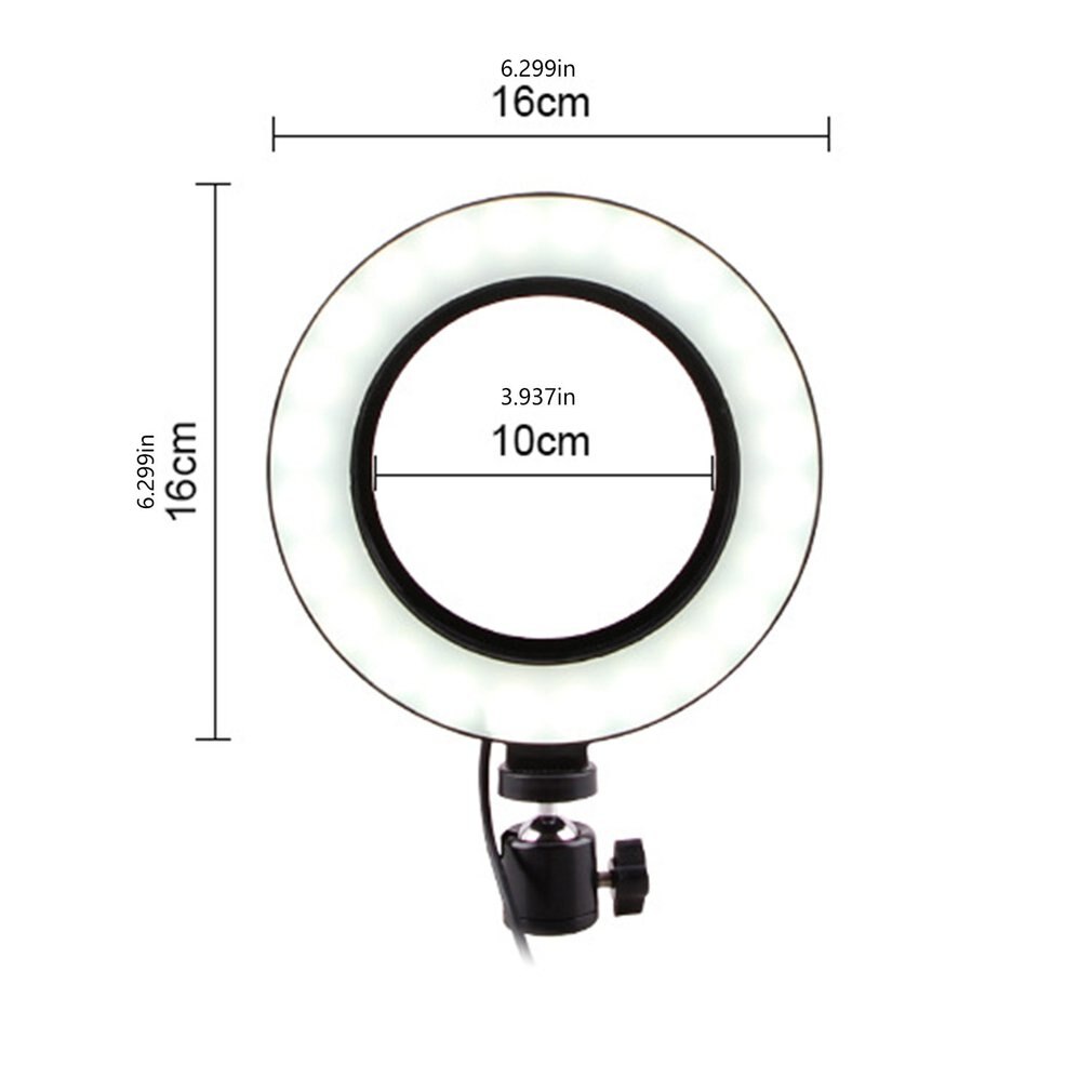16cm Ring Light + Gimbal + Tripod For Selfie Phone... – Grandado