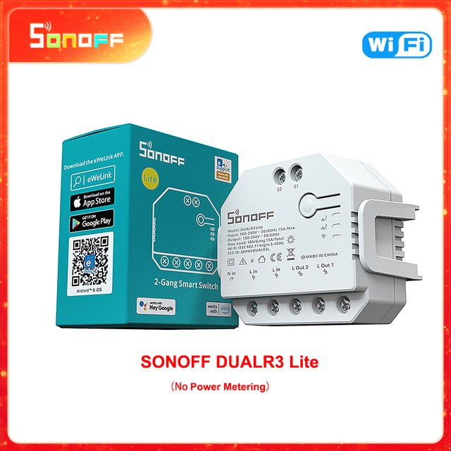 SONOFF Dual R3 Und Dual R3 Lite Zwei Weg Energie M... – Grandado
