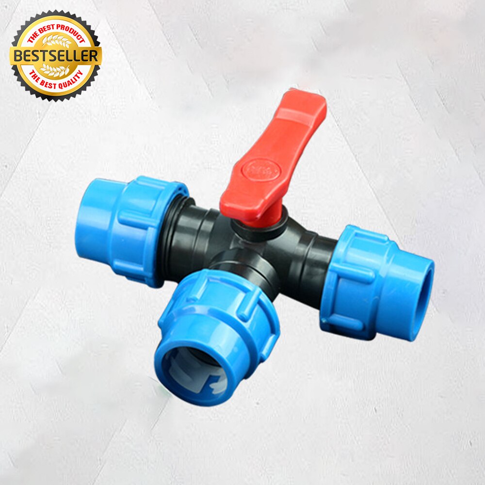 20/25/32mm Three-way Fast Connection Valve T-type ... – Grandado