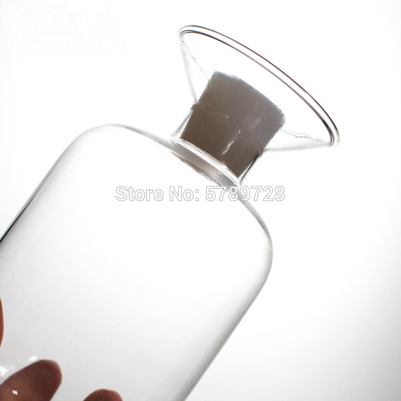 1Pcs 125/250/500Ml Ronde Kop Glas Sample Fles, Dis... – Grandado
