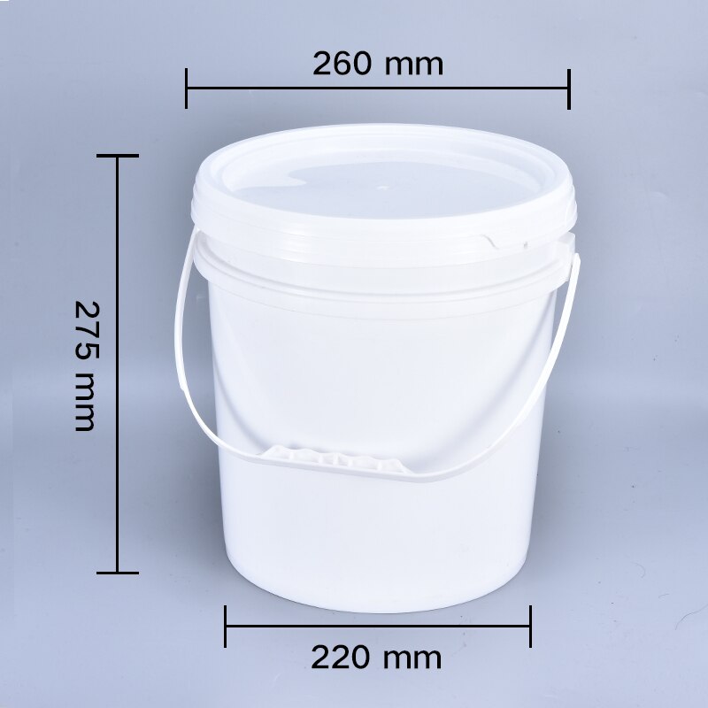 10L Food grade thicken Plastic Bucket for paint oi... – Grandado
