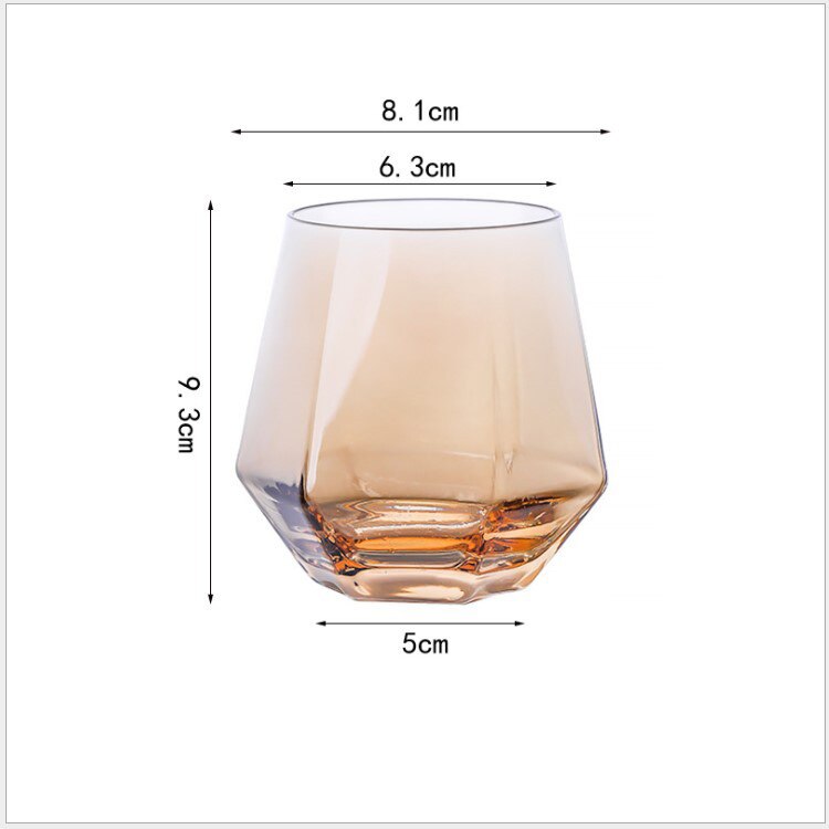 Shot Glass Cup Set Hexagonal Geometric Drinking Gl... – Vicedeal