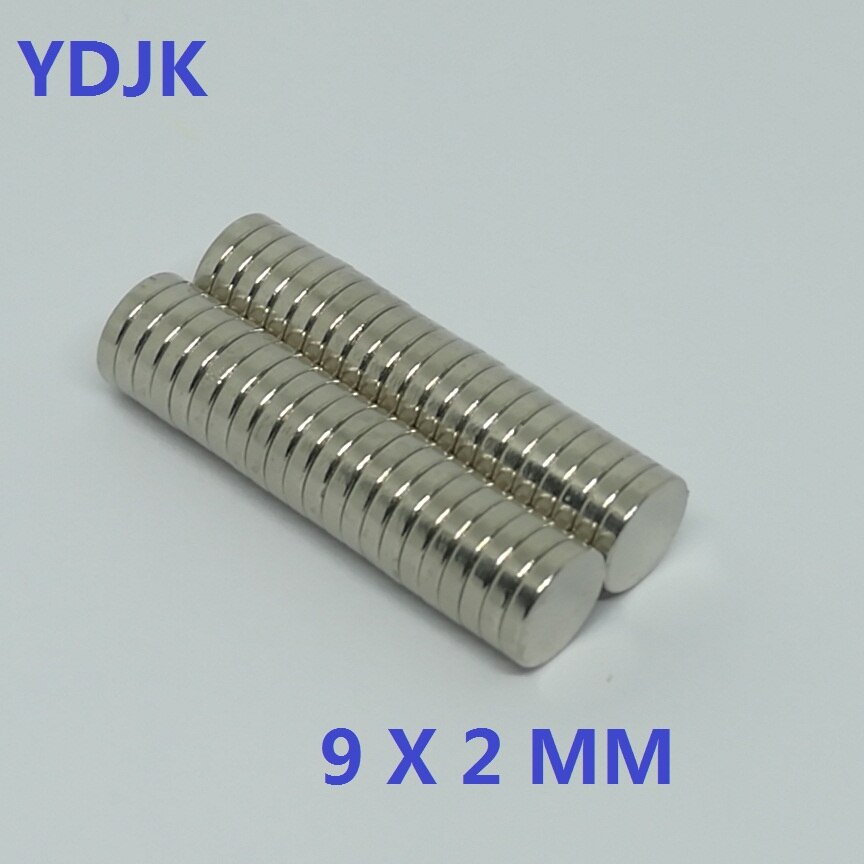 10 20 50 100PCS/LOT Disc magnet 9*2 N35 NdFeB Rare... – Vicedeal