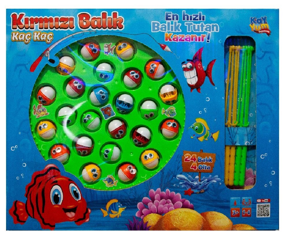 Fish Hold 24 Fish 4 Hook Voice Fish Catch Game Mus... – Grandado
