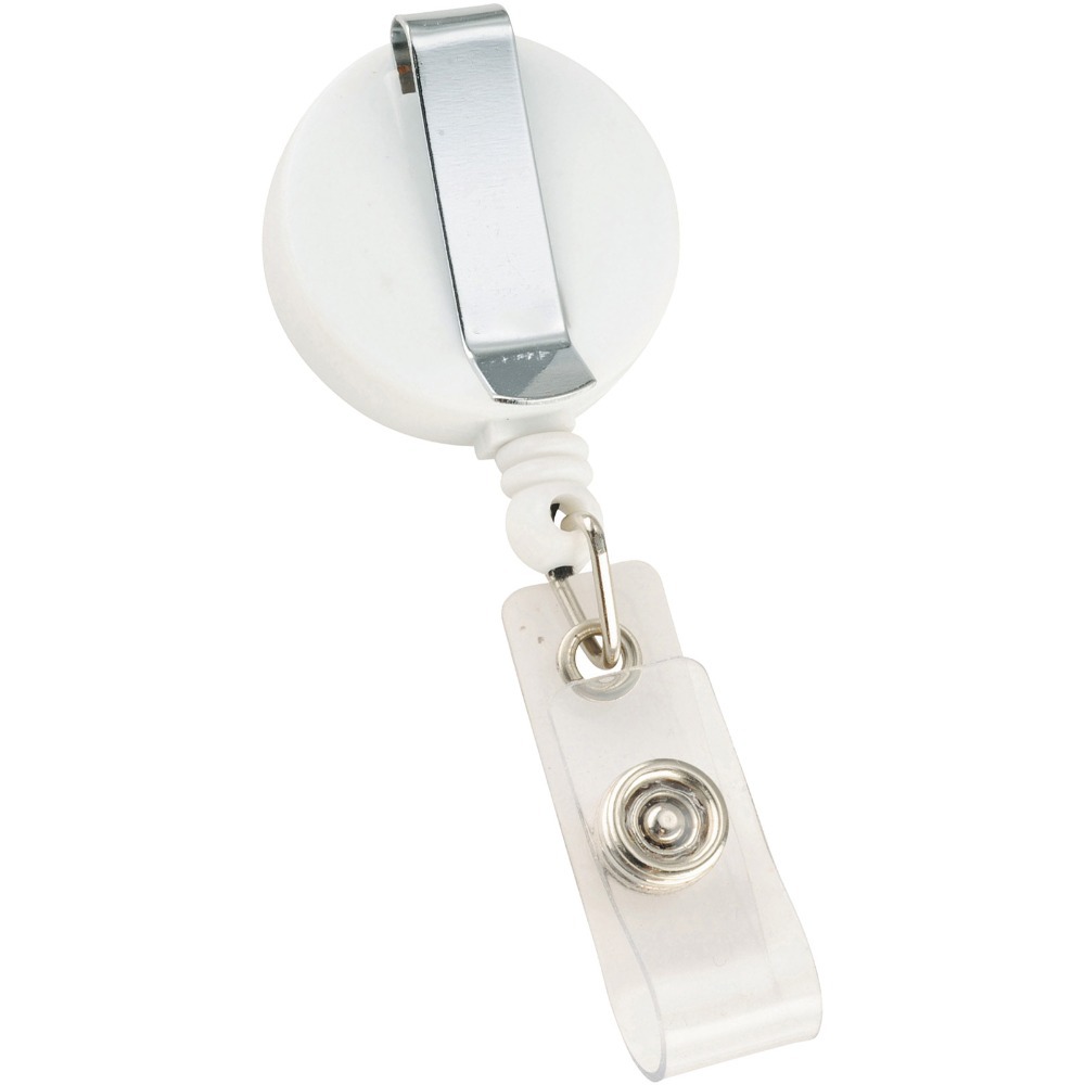 Lot 50pcs white ID badge holder roller clip, back ... – Vicedeal