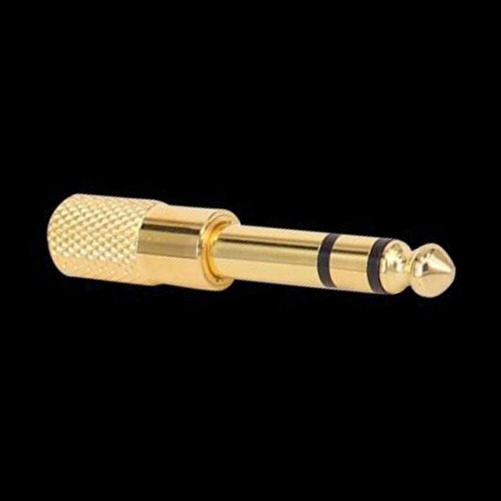 6.35mm to 3.5mm female audio adapter metal Headpho... – Grandado