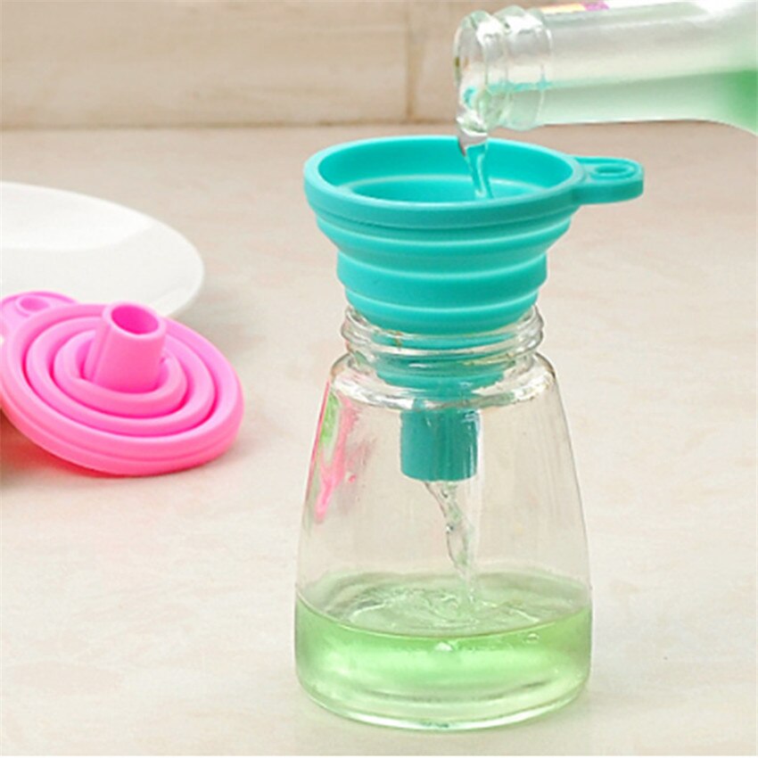 1Pc Siliconen Opvouwbare Trechter Mini Siliconen T... – Grandado