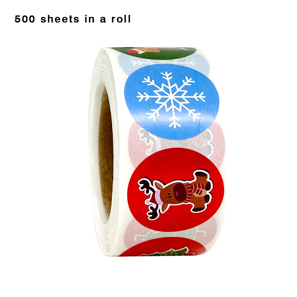 500pcs/Roll Hand Made Baked With Love Sticker Hand... – Grandado