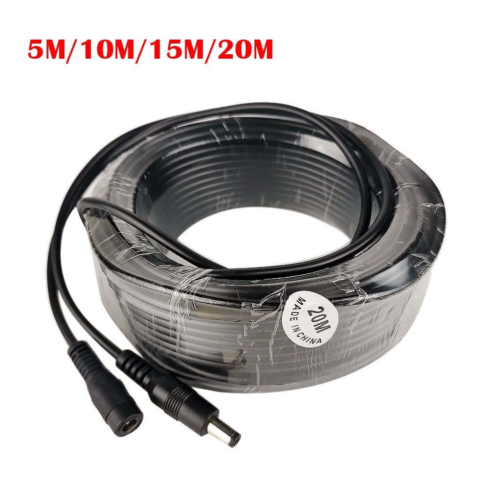 DC 12V Power Extension Cable 5m/10m/15m/20M 5.5mm ... – Grandado