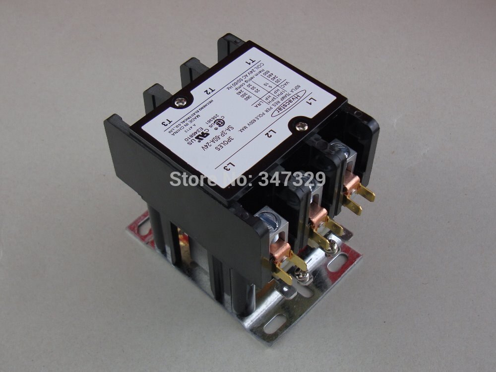Hvacstar SA-3P-60A-24V Definite Purpose Contactor ... – Vicedeal