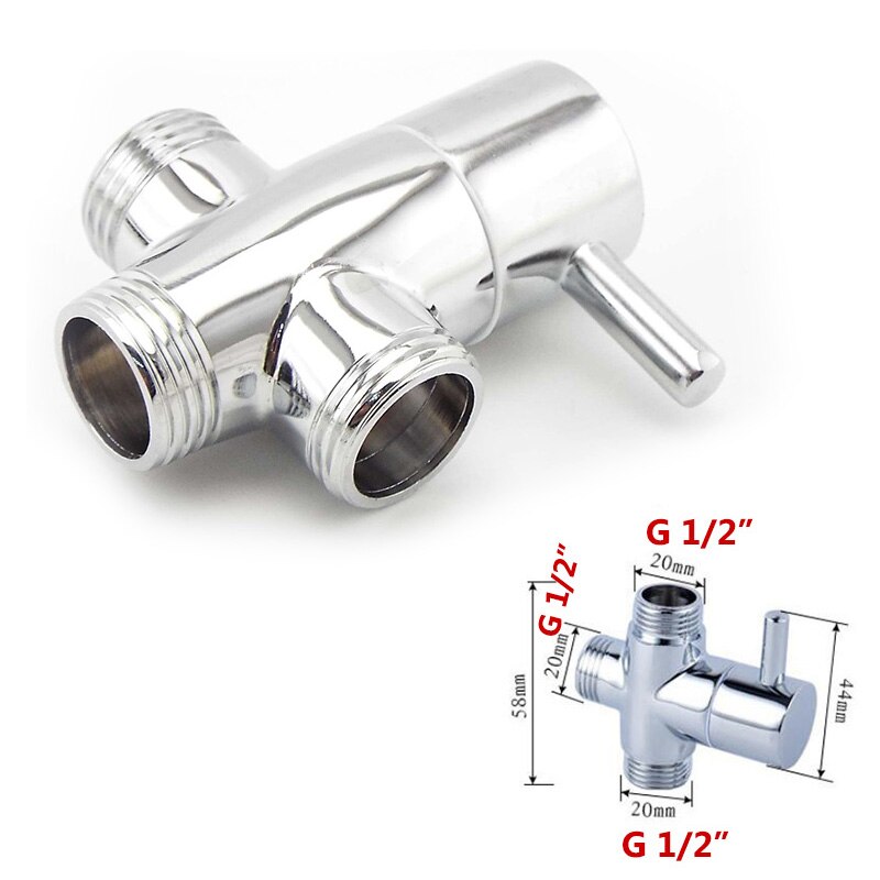 Male Female Water Diverter 3 Way Faucet G1/2"... – Grandado