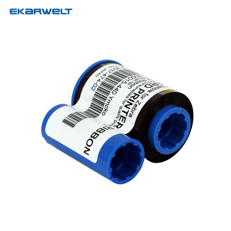800015-440 YMCKO voll Farbe Band für Zebra ID Kart... – Vicedeal