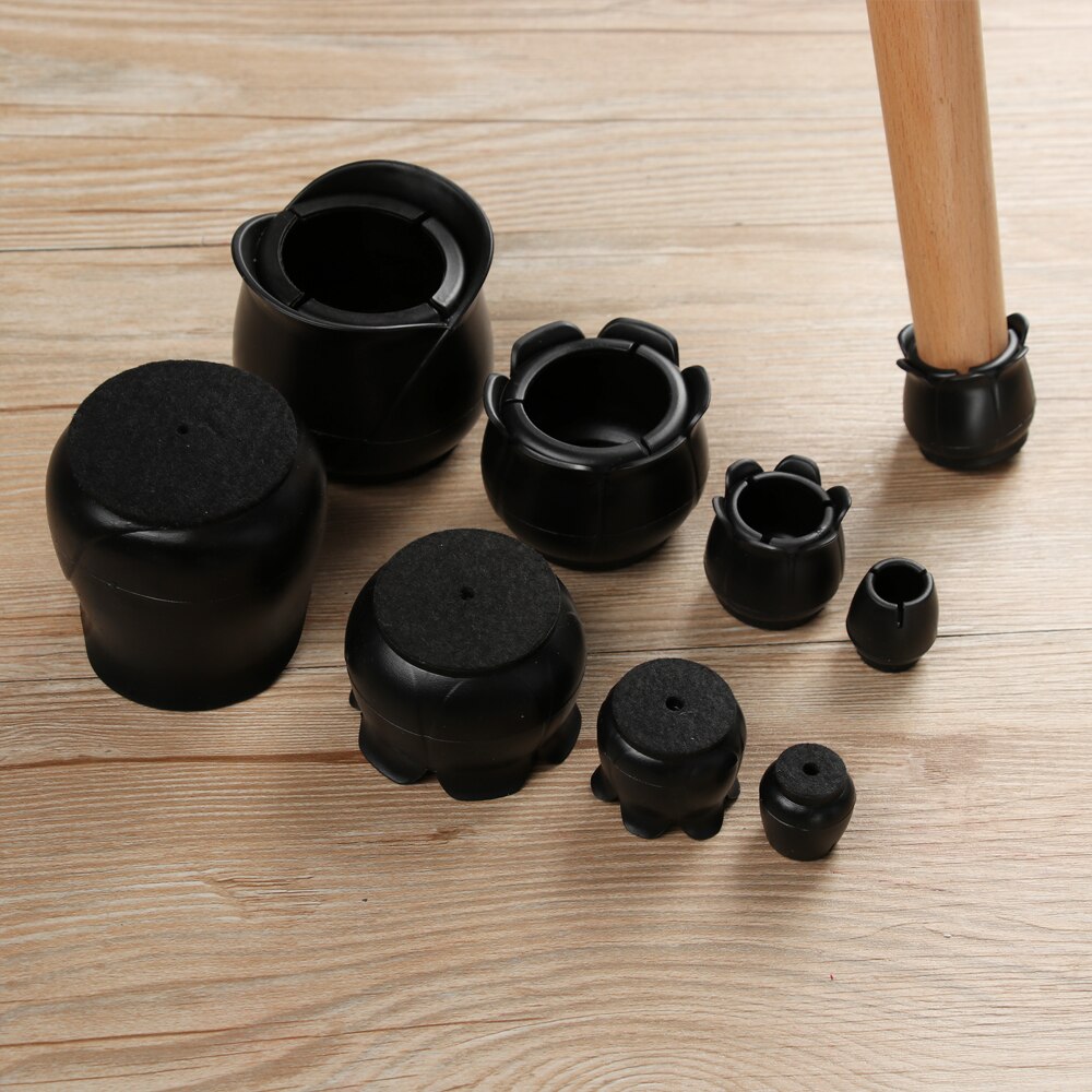 4Pcs Silicone Pads Table Chair Leg Mat Non-slip Ta... – Grandado