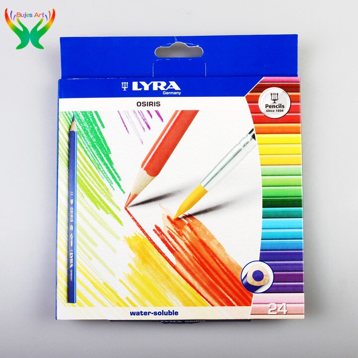 Germany LYRA 24 color water soluble color pencil c... – Vicedeal