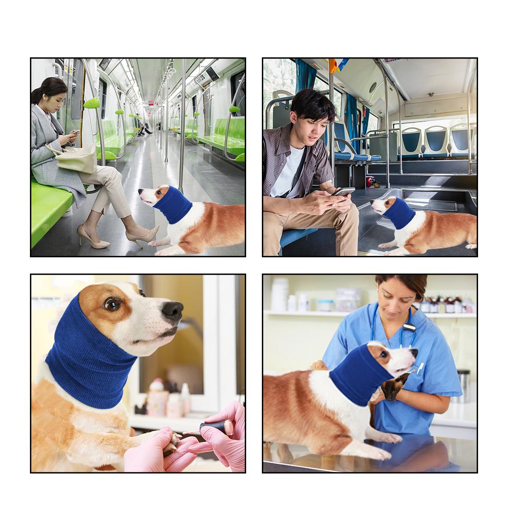 Pet Dog Comforting Headgear Anti-fright Scarf Emot... – Grandado