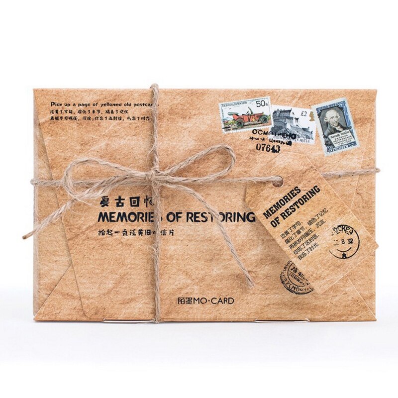 5pack Vintage recollection series Postcards Greeti... – Grandado