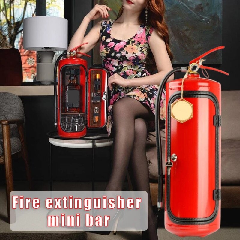 Fire Extinguisher Mini Bar Canister Mobile Whisky ... – Grandado