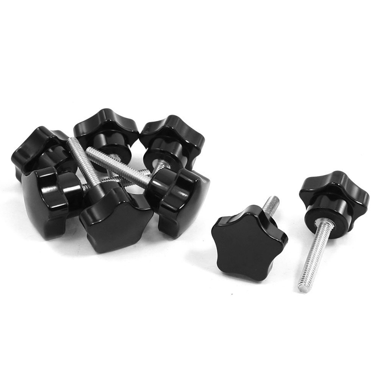 8 Pcs M6 x 30mm Male Thread Dia Head Clamping Scre... – Vicedeal