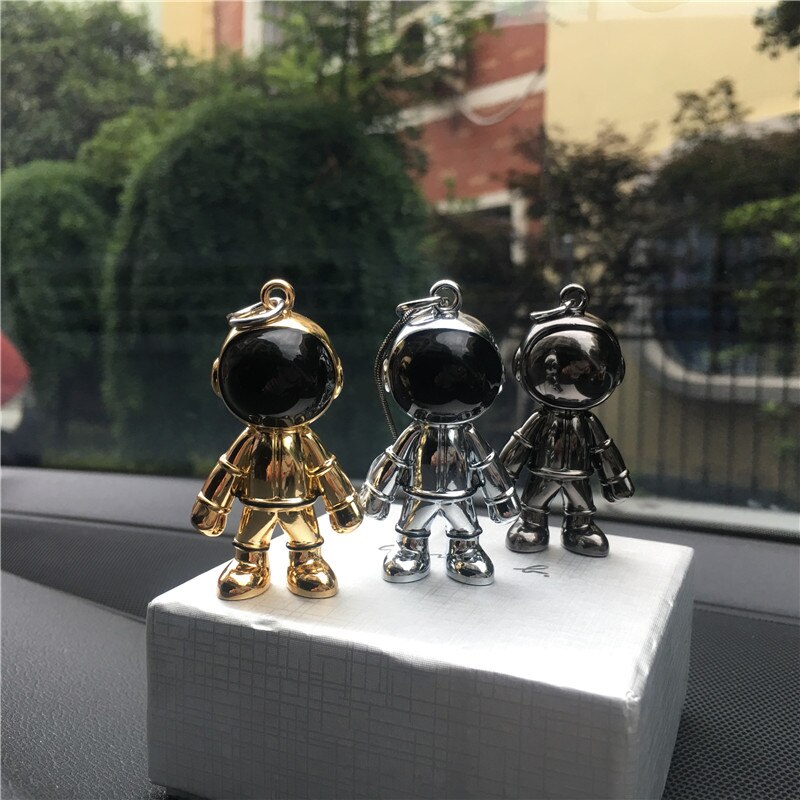 Creatieve Ruimte Robot Auto Sleutelhanger Auto Ach... – Grandado