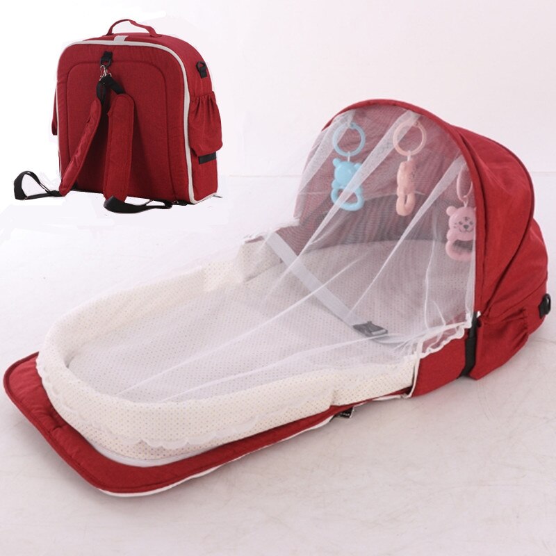 Baby Nest Kid's Bed Newborn Folding Mosquito N... – Vicedeal
