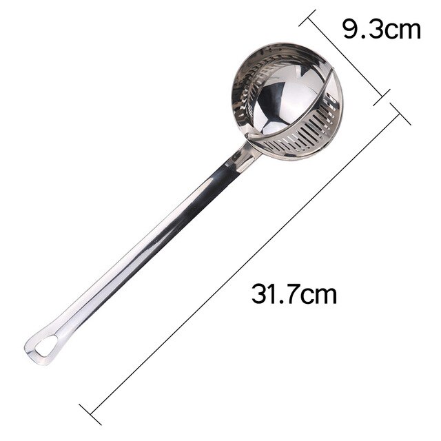 Stainless Steel Soup Spoon Ladle Detachable 2 In 1... – Grandado