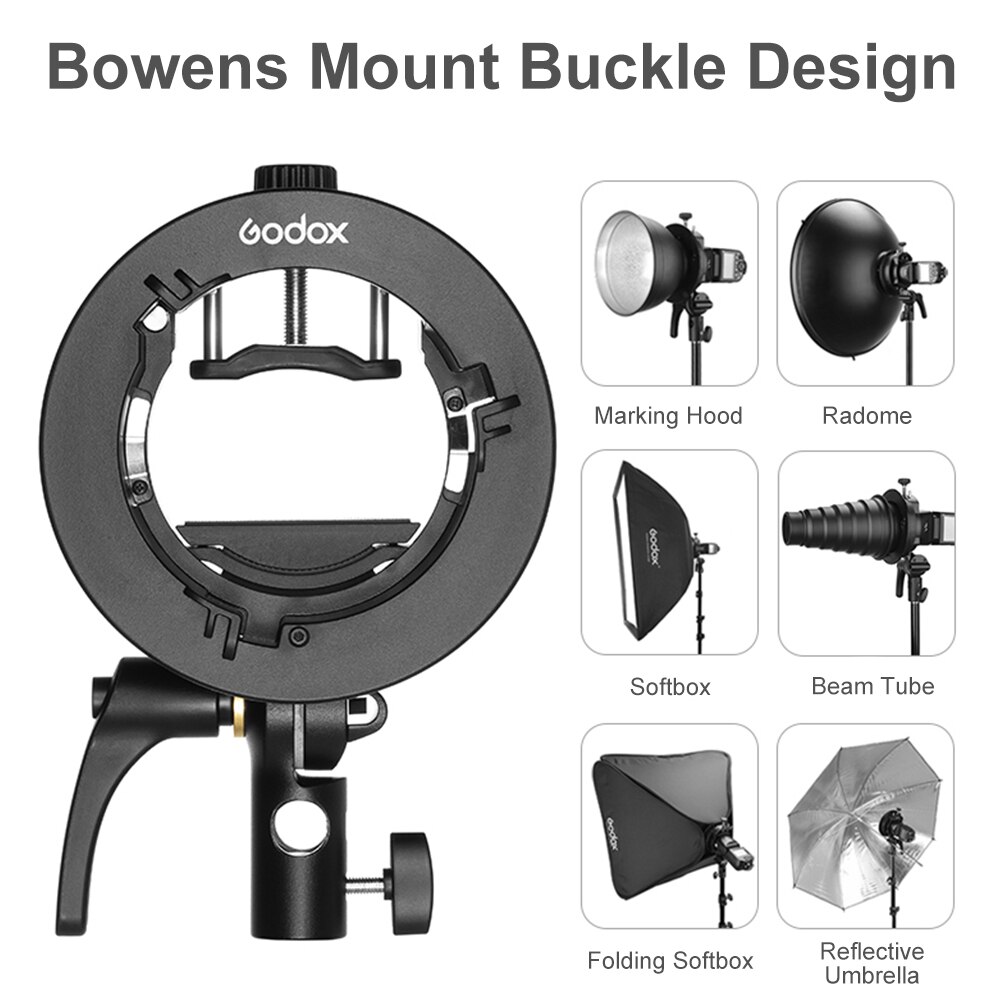 Godox S2 Bowens Mount Flash Mount Stand Houder Cam... – Grandado